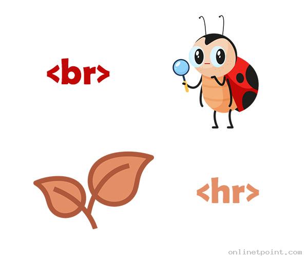 Line Breaks and Horizontal Rules - Onlinetpoint.com